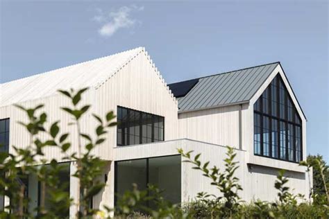 Twin Gables Hamptons Modern Farmhouse Architecture