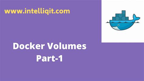 Docker Volumes Tutorial Volumes In Docker Creating Volumes In