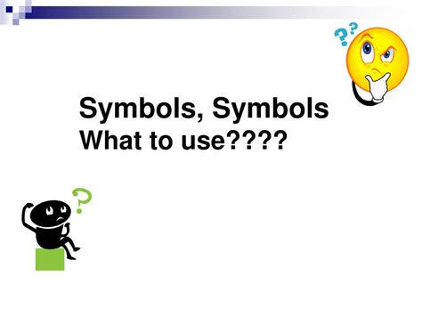 PPT Symbols Symbols What To Use PowerPoint Presentation Free