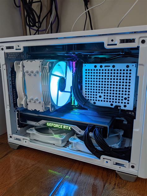 First Ever Itx Build In Love With The Nr200p Scrolller