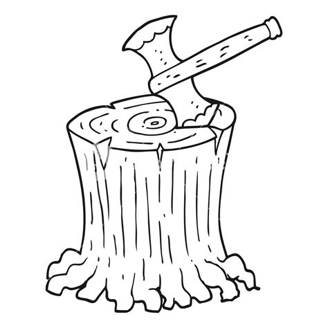 Tree Stump Drawing Free Download On ClipArtMag