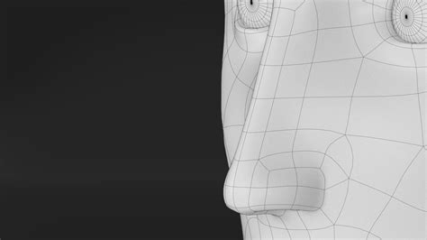 헤드 베이스 메쉬 3d 모델 9 Fbx Obj Blend Free3d