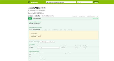 Spring MVC swagger作为restful api的doc在线文档生成 代码 最代码
