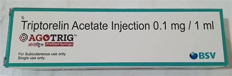 Triptorelin Injection Gonapeptyl Injection Latest Price Manufacturers And Suppliers