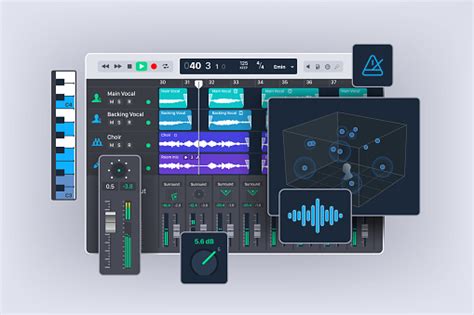 전문 작곡 비트 메이킹 편집 및 믹싱을 위한 프로그램입니다 오디오 워크스테이션 소프트웨어 벡터 그림 컴퓨터 소프트웨어에 대한 스톡 벡터 아트 및 기타 이미지 Istock