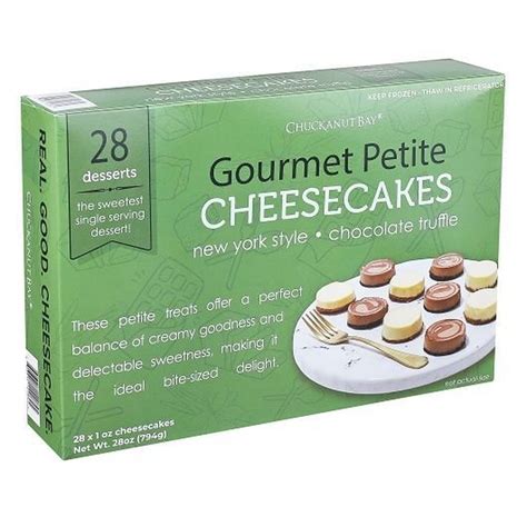 Chuckanut Bay New York Chocolate Truffle Assortment Cheesecakes 2