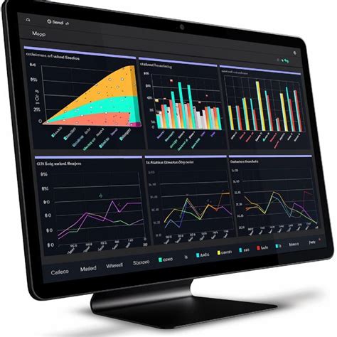 A Sales Dashboard Displaying Realtime Sales Performance And Targets Premium Ai Generated Image