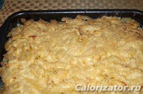 Картошка с мясом по французски калорийность состав описание