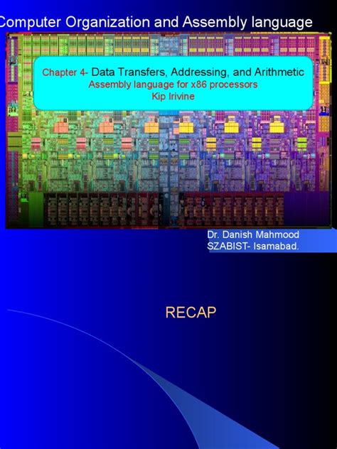 Ch 4 Data Transfers Addressing And Arithmetic Pdf Assembly Language Computer Engineering