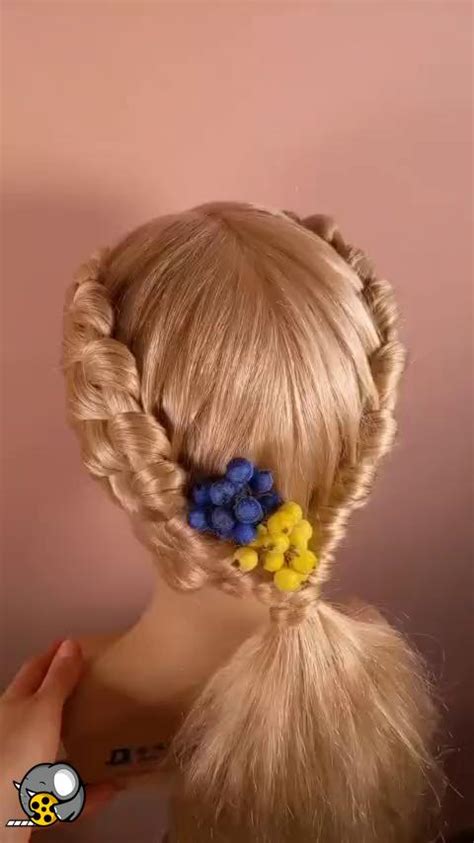 اموزش مدل مو ساده و زیبا دخترانه فیلو