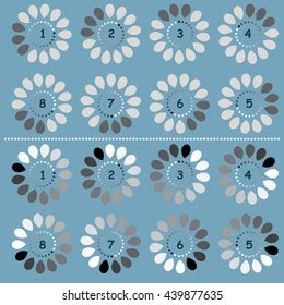 Round Preloader Animation Frame Buffer Shape Stock Illustration Shutterstock