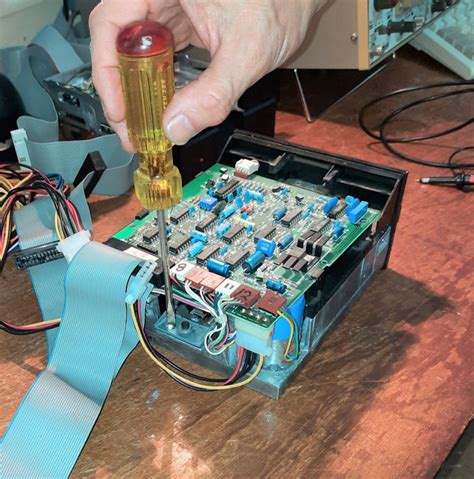 Aligning A Full Height Floppy Disk Drive When The Alignment Screw Proves Inadequate Check The