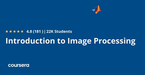 Introduction To Image Processing Coursera