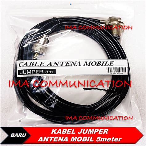 Jual Kabel Konektor Radio Rig To Antena Untuk Mobil Panjang Meter Shopee Indonesia
