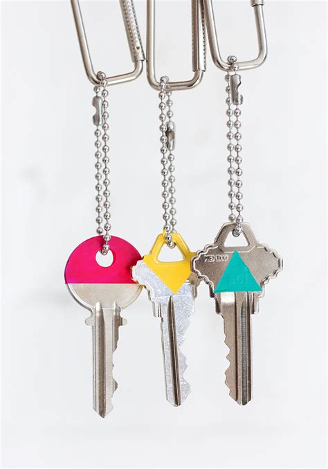 MY DIY Color Block Keys I SPY DIY
