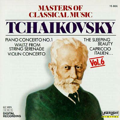 Masters Of Classical Music Vol 6 Tchaikovsky By Various Artists Cd