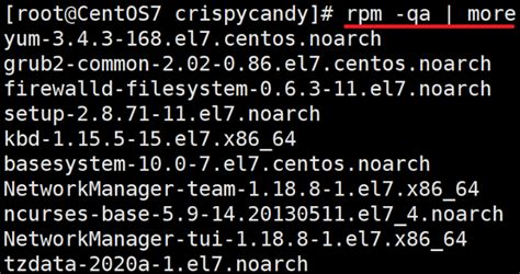 Linux软件管理：rpm文件及指令 软件的安装、卸载、查询、查看 Crispy·candy 博客园