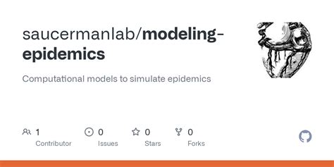 Github Saucermanlab Modeling Epidemics Computational Models To Simulate Epidemics