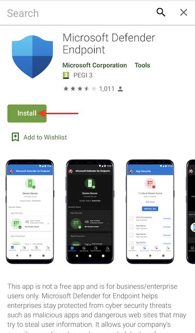 Install Defender For Endpoint On Android Prof It