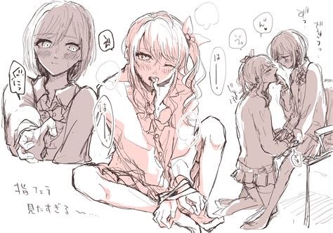 Rule 34 1girls 1other Akiyama Mizuki Blush Breasts Brown Hair Closed