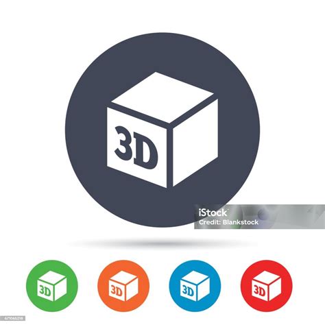 3d 인쇄 기호 아이콘입니다 3d 큐브 인쇄 기호입니다 3차원 형태에 대한 스톡 벡터 아트 및 기타 이미지 3차원 형태 개념 고급 Istock