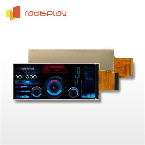 4 0 Inch Bar Type Tft Display 960x400 Rgb Radiant Electronics Limited