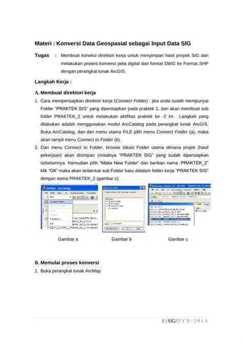 PDF Minggu Konversi CAD Georeference DiArcGIS DOKUMEN TIPS