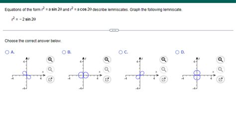 Solved Equations of the form r asin θ and r acos θ Chegg com
