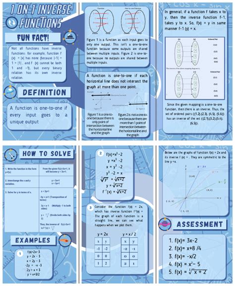 1 On 1 Inverse Functions Blue Pdf