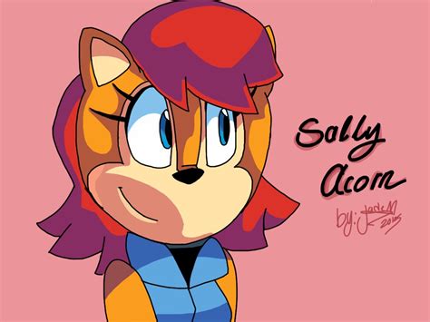 Sally Acorn By Galaxymascot On Deviantart