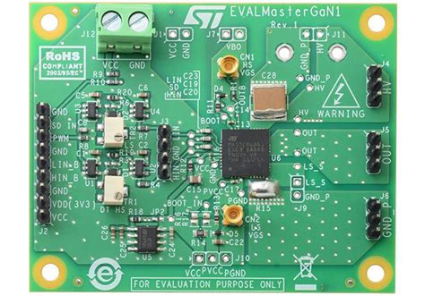 Stmicroelectronics Unveils Half Bridge Driver Packaged With Two Power Gan Hemts New Products