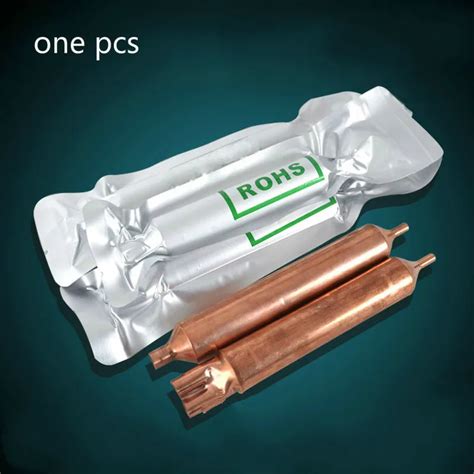 구리 회전 필터 드라이어 튜브 모세관 라인 스트레이너 필터 냉장고 냉동고 에어 필터 16mm19mm 원듀얼 엔드 10 개