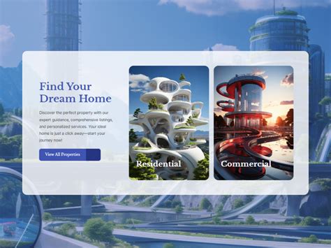 hover text reveal content box for real estate unlimited elements for elementor