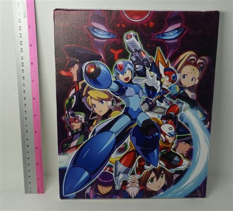 Mega Man Rock Man X Anniversary Collection Fine Art Board Rockman Mega