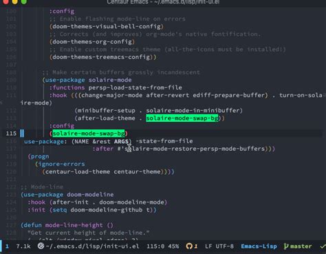 Incompatible With Text Scale Mode Issue Hlissner Emacs Solaire Mode GitHub