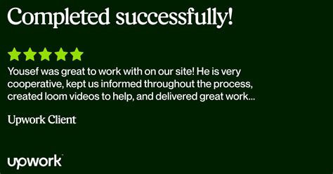 Delivered A New Project On Upwork With Amazing Feedback Ready For The