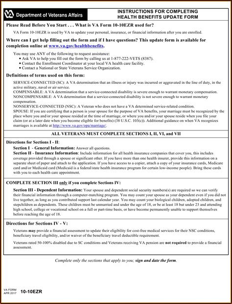 Va Gov Form Ezr Form Resume Examples Bw JQ Ry
