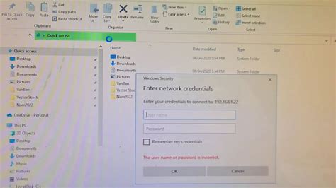 Khắc phục lỗi Enter Network Credentials trên Windows