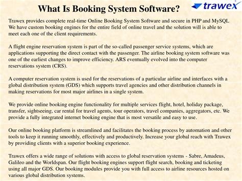 Ppt Booking System Software Powerpoint Presentation Free Download