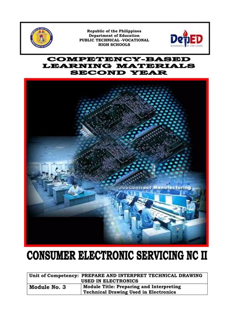 TLE CES NC II Y2 Module 3 Interpreting Technical Drawing Doc