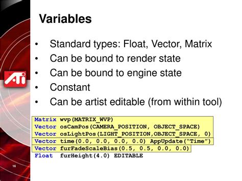 Ppt Designing A Portable Shader Library For Current And Future Apis
