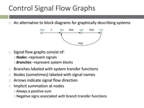 control signal flow graphs lecture notes ppt