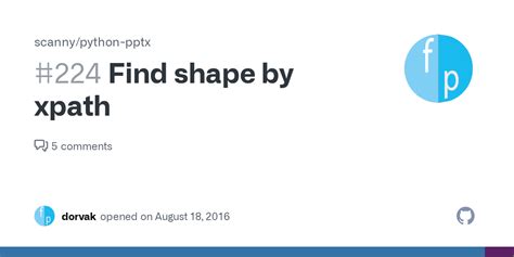 Find Shape By Xpath Issue Scanny Python Pptx Github