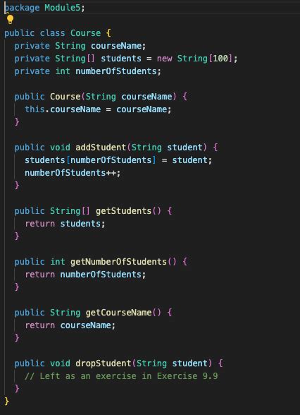 solved the course class revise the course class as