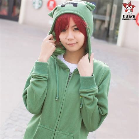 星河动漫 苦力怕 JJ怪方帽卫衣外套 cos衣服服装 星河动漫旗舰店
