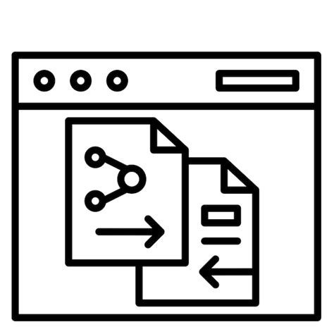 Premium Vector File Sharing Vector Illustration Style