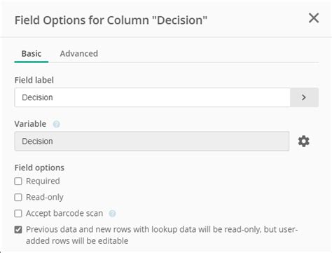 Previous Table Data Read Only With Field Calculation Laserfiche Answers