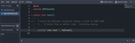 Cyclic Autoload Singleton Plugin Bug · Issue 58871 · Godotenginegodot · Github