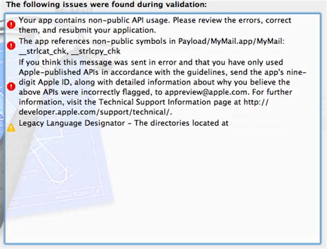 Ios Non Public Api In App Strlcatchk Strlcpychk Stack Overflow