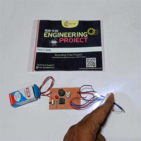 project hub™ led and ldr based laser security system toys